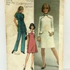 Uncut Vintage 1990's Very Easy Very Vogue 8564 Mock Wrap Dress Pattern ...