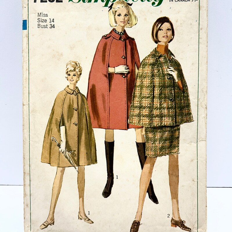 1960s Cape Pattern - Etsy