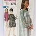 Uncut Vintage 1960's Simplicity 6777 Size 12 Designer Fashion Dress and ...
