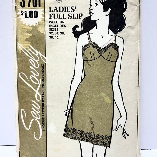 Full Slip Pattern - Etsy