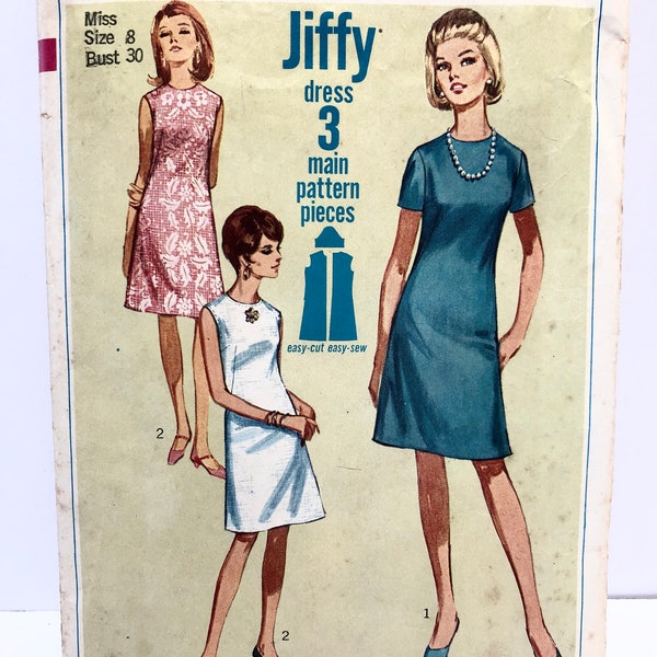 Shift Dress Pattern - Etsy