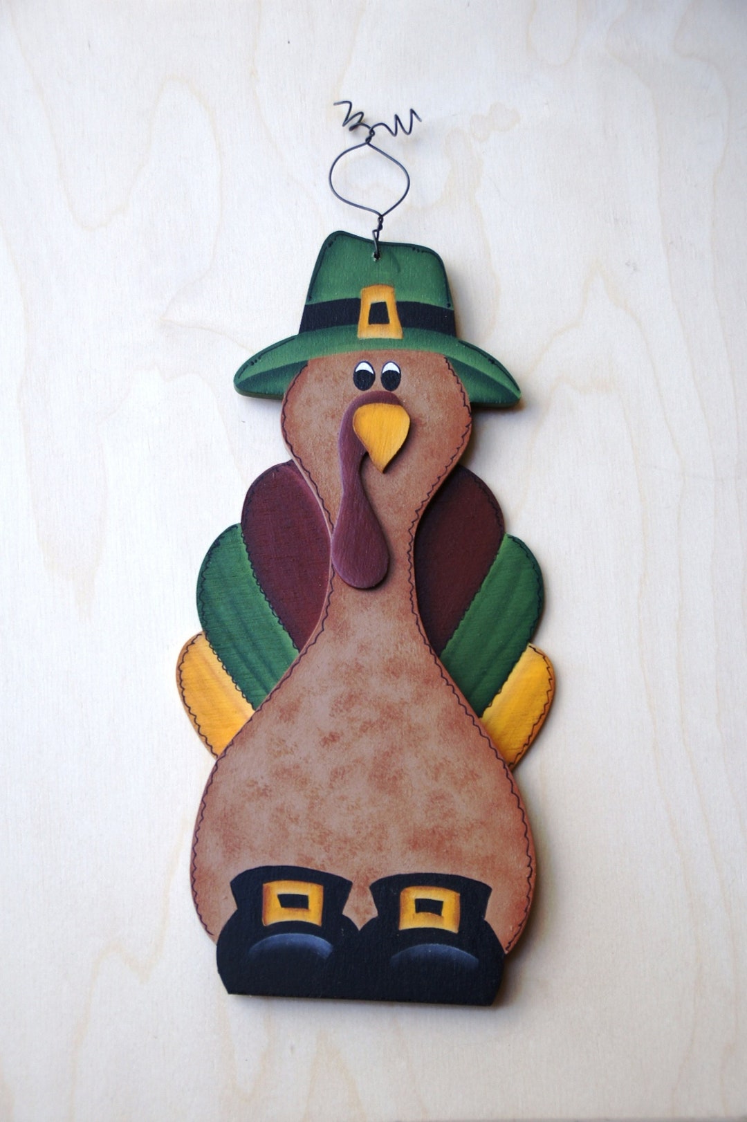 November - Turkey for "welcome to Our Home" Seasonal Wood Sign - Door ...