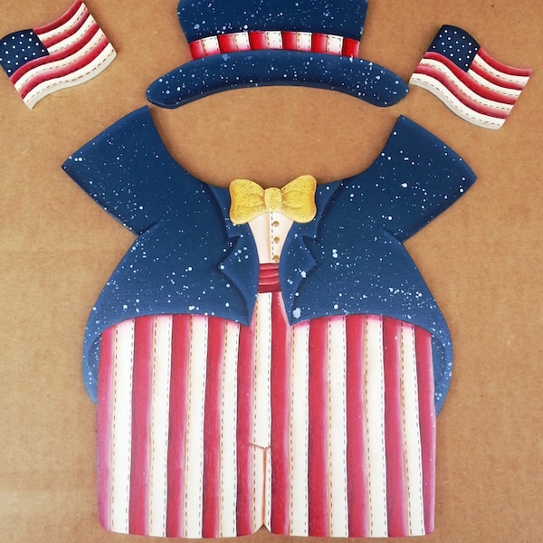 Uncle Sam Outfit - Etsy