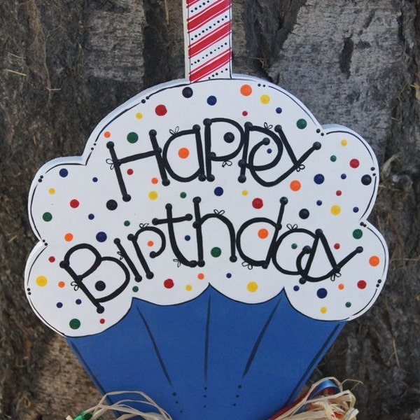 Small Happy Birthday Sign - Etsy