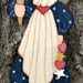Miss Liberty Wood Yard Art Decoration - 4th of July or Patriotic ...