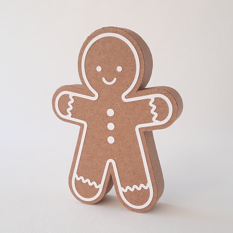 Gingerbread Man Treat Box - Etsy
