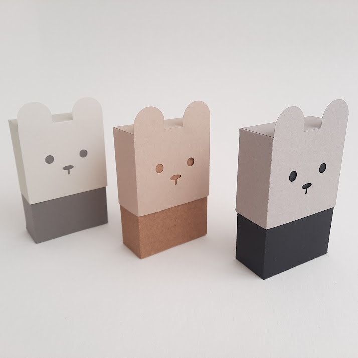 Teddy Bear Gift Box / Baby Shower / Treat Box / Birthday Gift / DIY ...