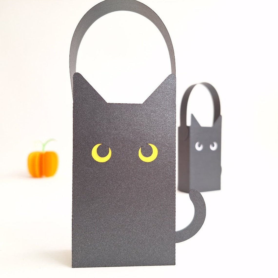 Halloween Cat Candy Box - Etsy