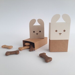 Puppy Dog Gift Box SVG: DIY Paper Treat Box - Etsy