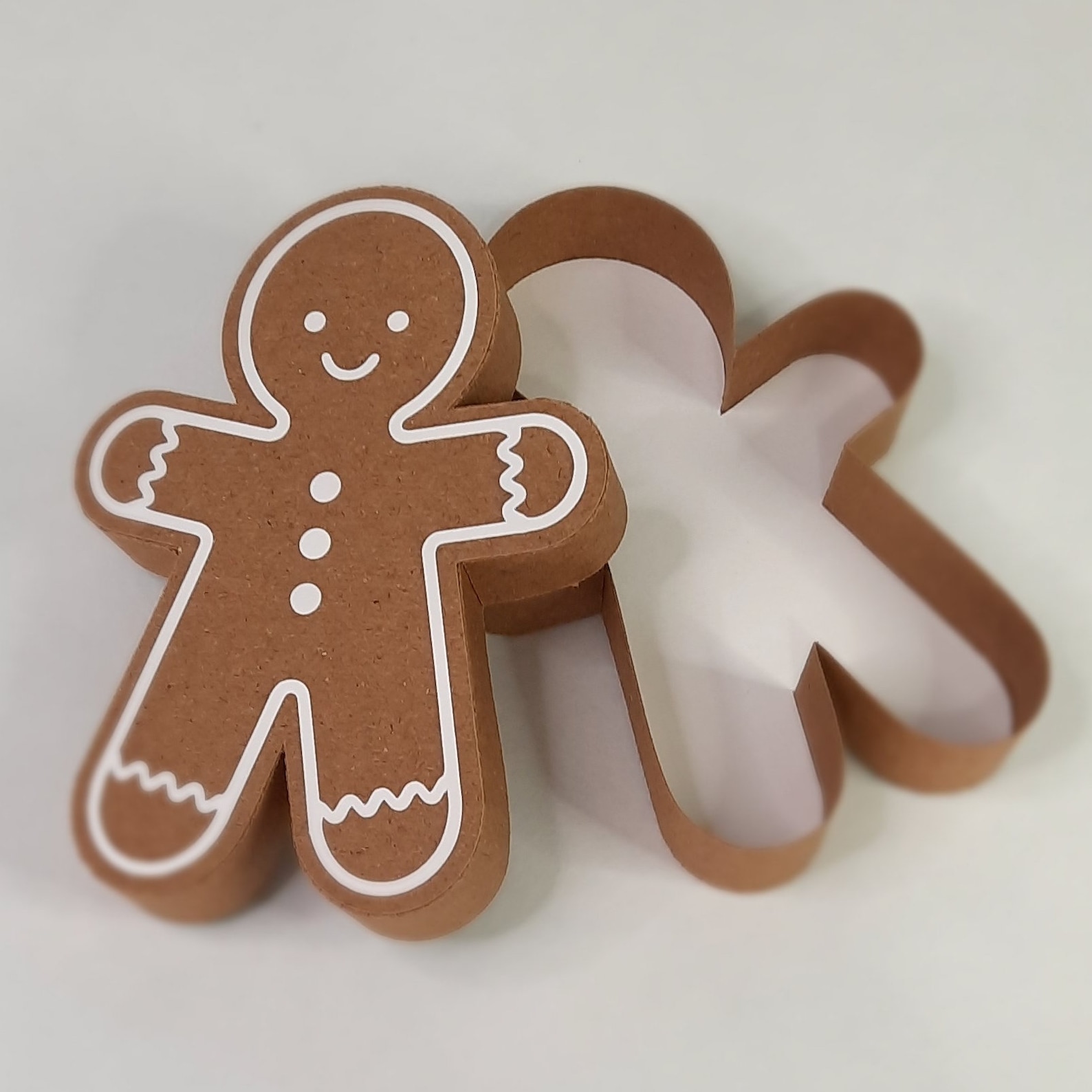 Gingerbread Man Treat Box - Etsy
