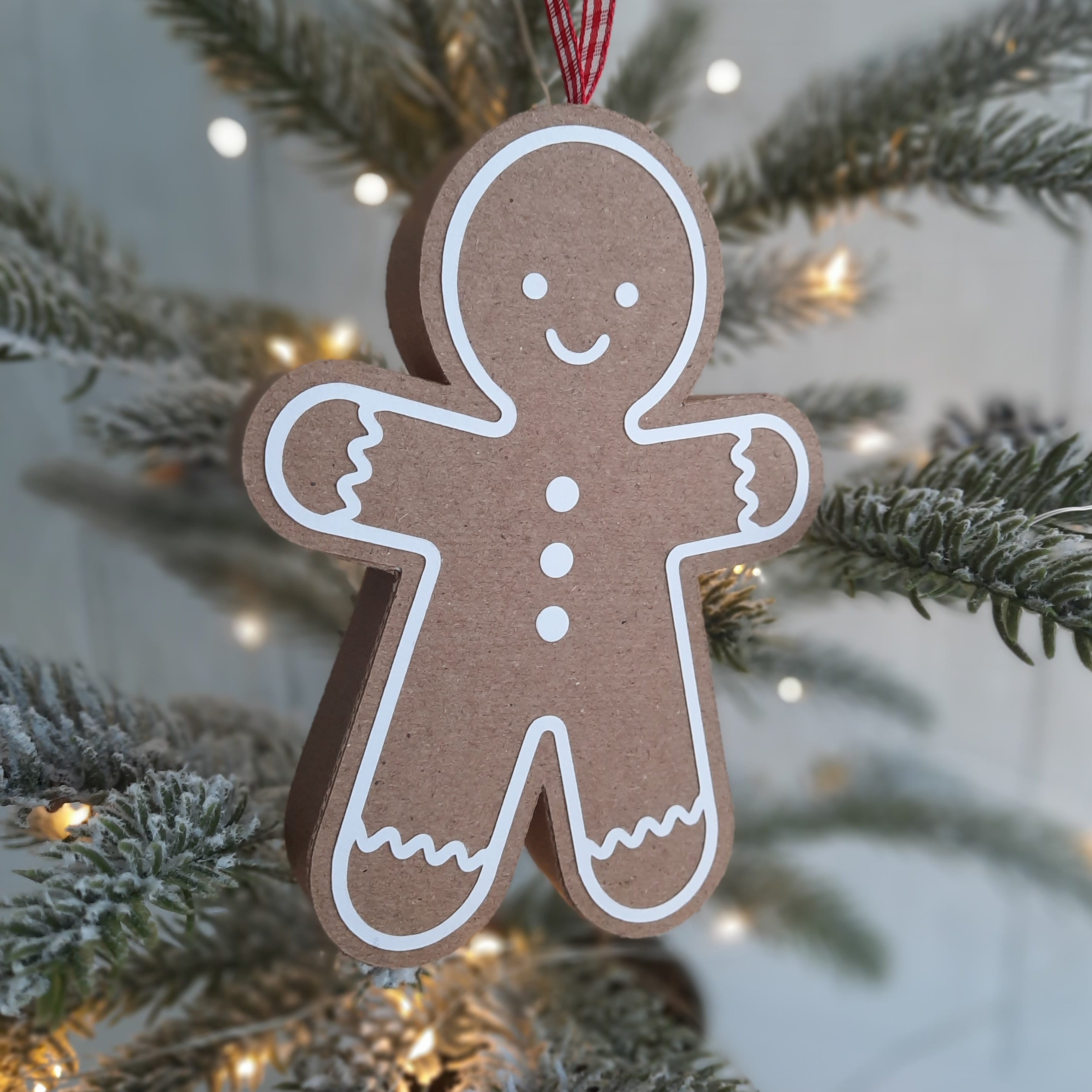 Gingerbread Man Treat Box - Etsy