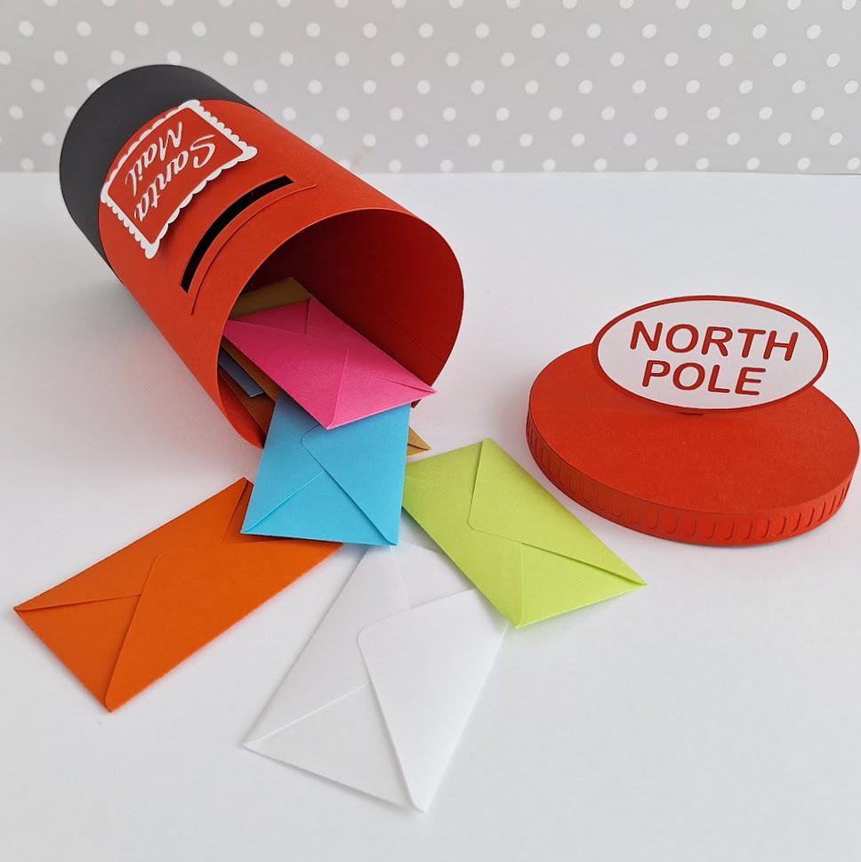 Santa Post Box SVG: DIY North Pole Letters Mailbox (digital Download ...