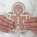 Gingerbread Man Treat Box - Etsy