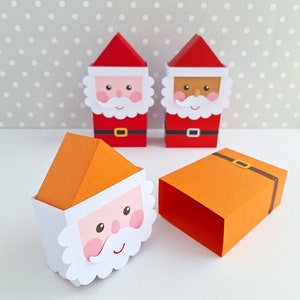 Santa Treat Box/father Christmas Gift Box/ Advent Calendar Boxes ...