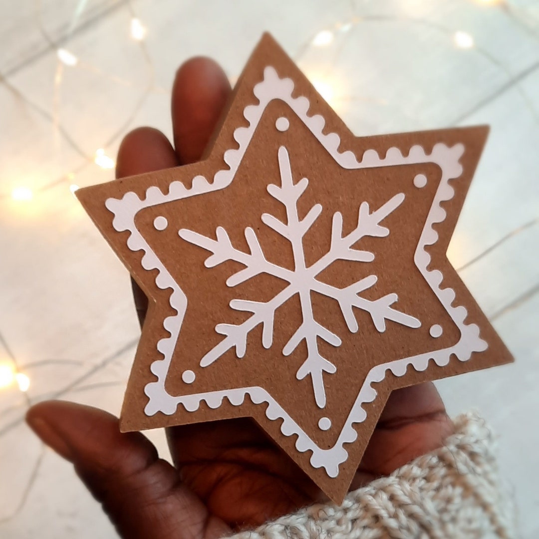 Gingerbread Star Treat Box - Etsy