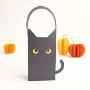 Halloween Cat Candy Box - Etsy