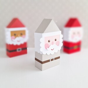 Santa Treat Box/father Christmas Gift Box/ Advent Calendar Boxes ...