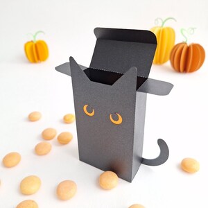 Halloween Cat Candy Box - Etsy