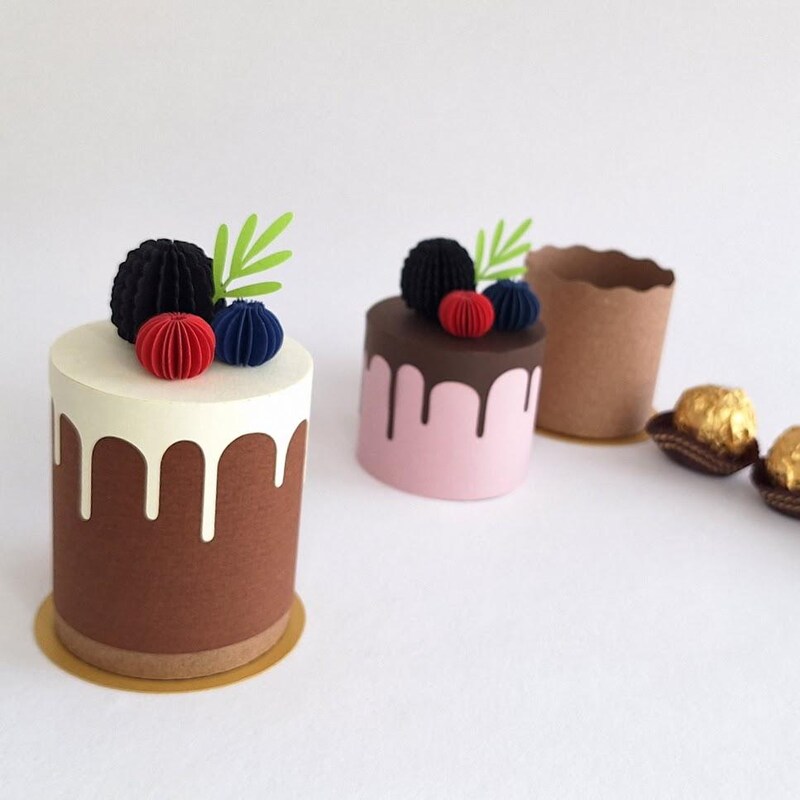 Cake Slice Box - Etsy