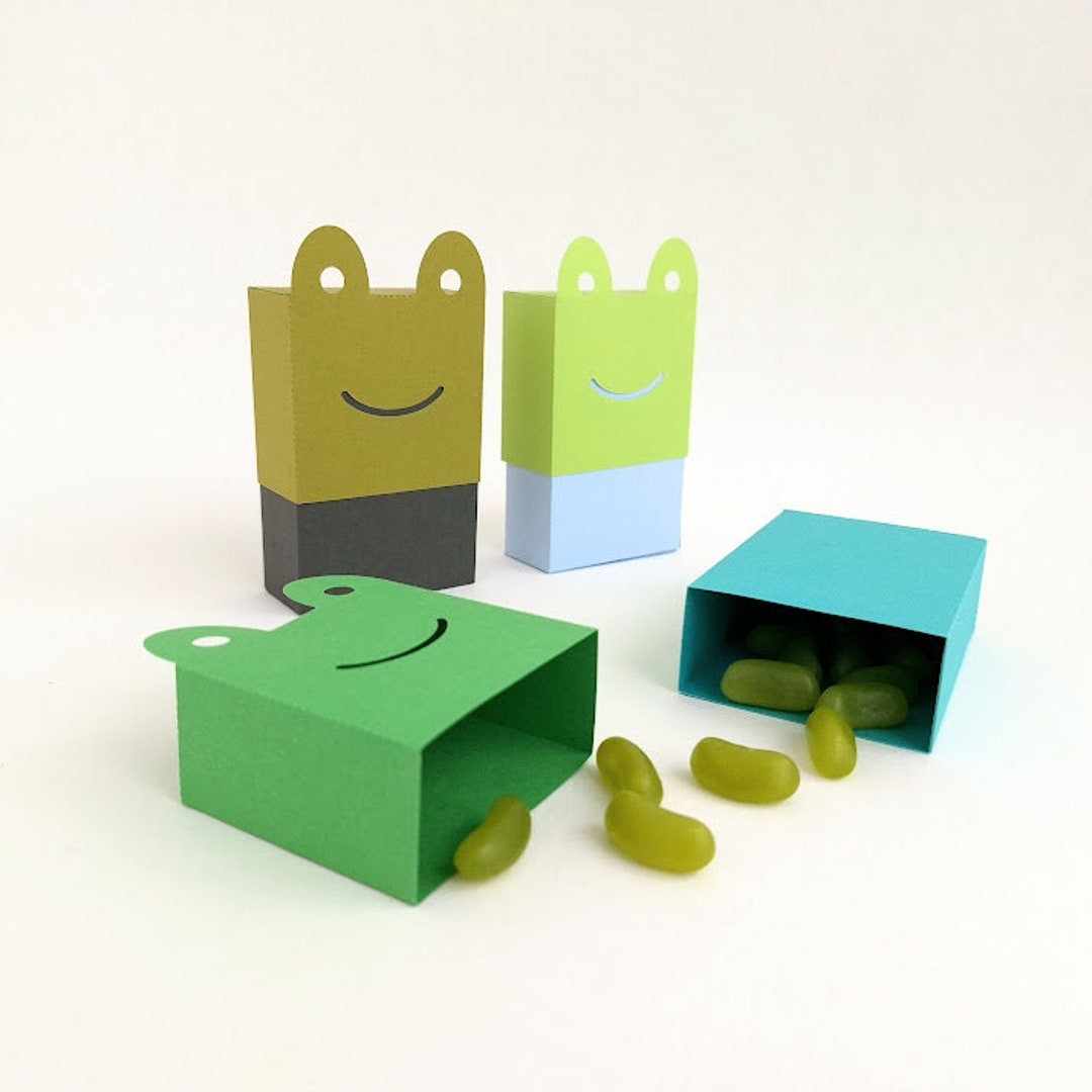 Frog Toad Gift Box / Paper Container / Treat Box / Pet Gifts / DIY ...