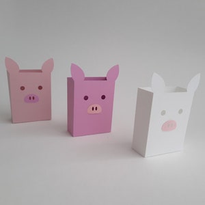 Piggy Piglet Container Gift Bag/ Baby Shower / Treat Box / Birthday ...