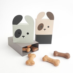 Puppy Dog Gift Box SVG: DIY Paper Treat Box - Etsy