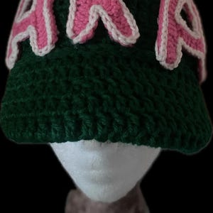 AKA Crochet Baseball Cap - Etsy