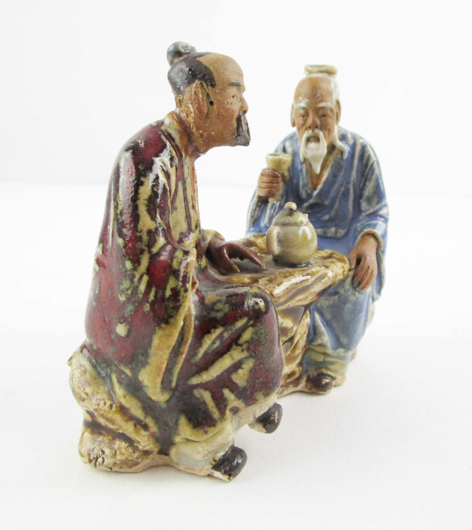 Chinese Mudman-style Figures Made in Hong Kong Washed | Etsy