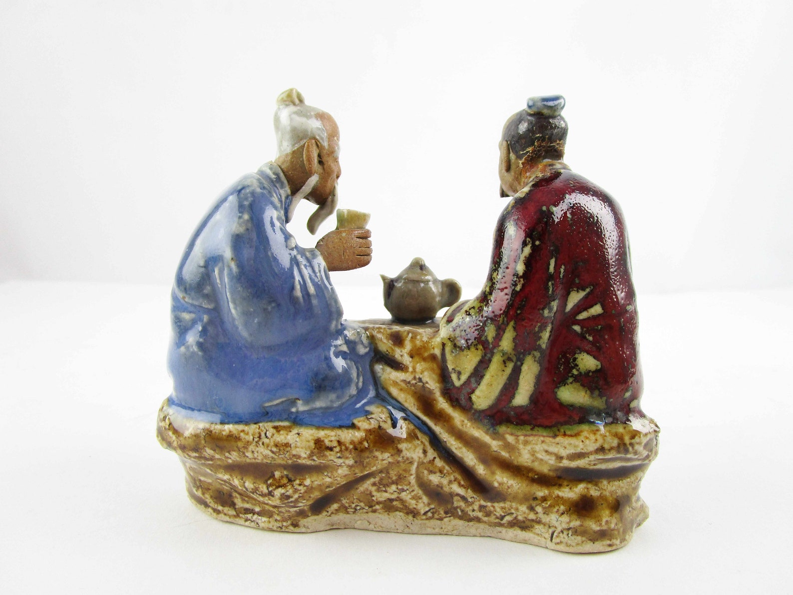 Chinese Mudman-style Figures Made in Hong Kong Washed | Etsy