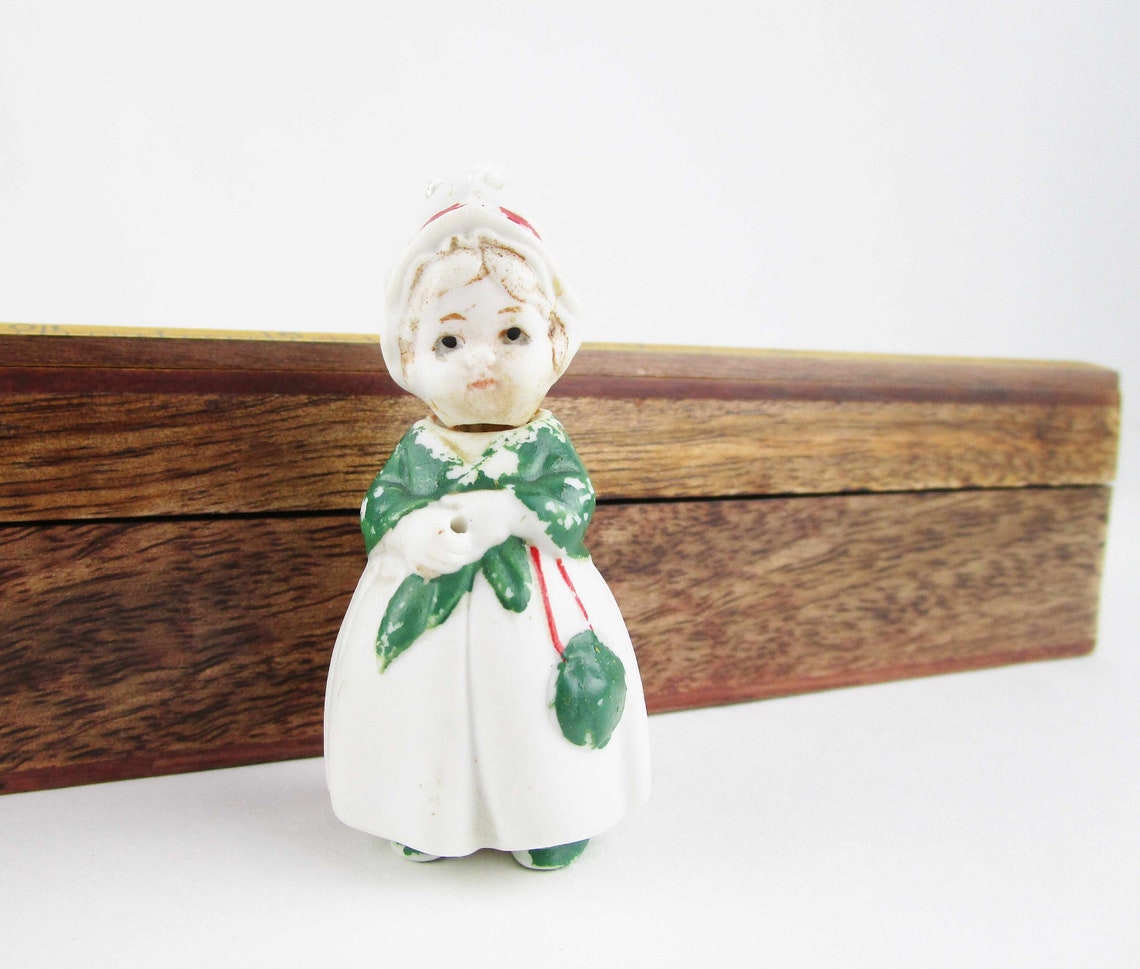 German Nodder Doll Porcelain Bisque Hand-painted Moving - Etsy