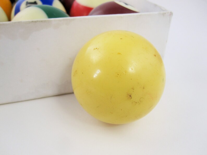 Bakelite Cue Ball Billiards History Pool Ball History A - Etsy