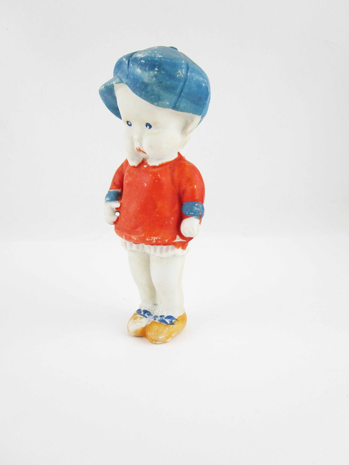 6 Porcelain Bisque Doll Hand-painted Pouting Child - Etsy