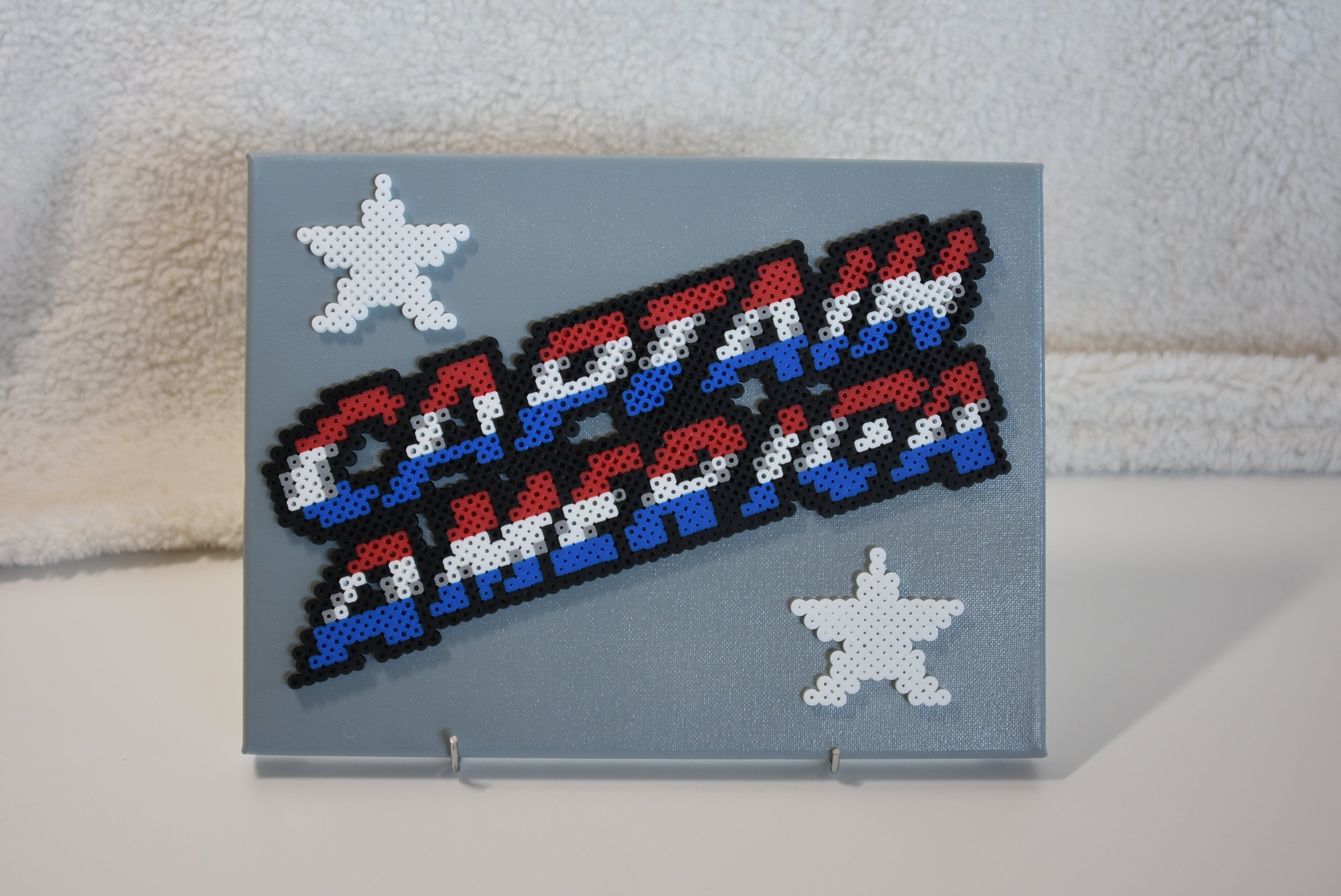 Captain America Perler Bead Canvas - Etsy