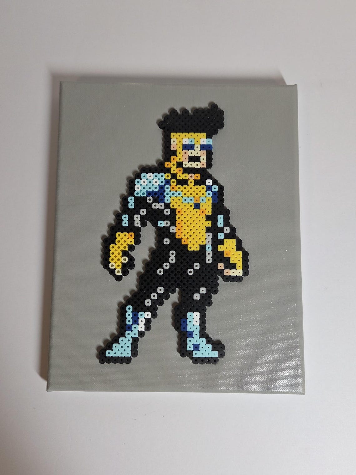 Invincible Perler Bead Canvas Art - Etsy