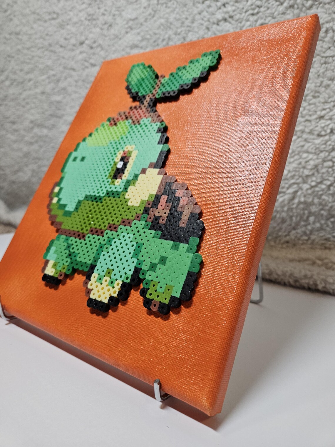 Turtwig Pokemon Perler Bead Canvas Art - Etsy