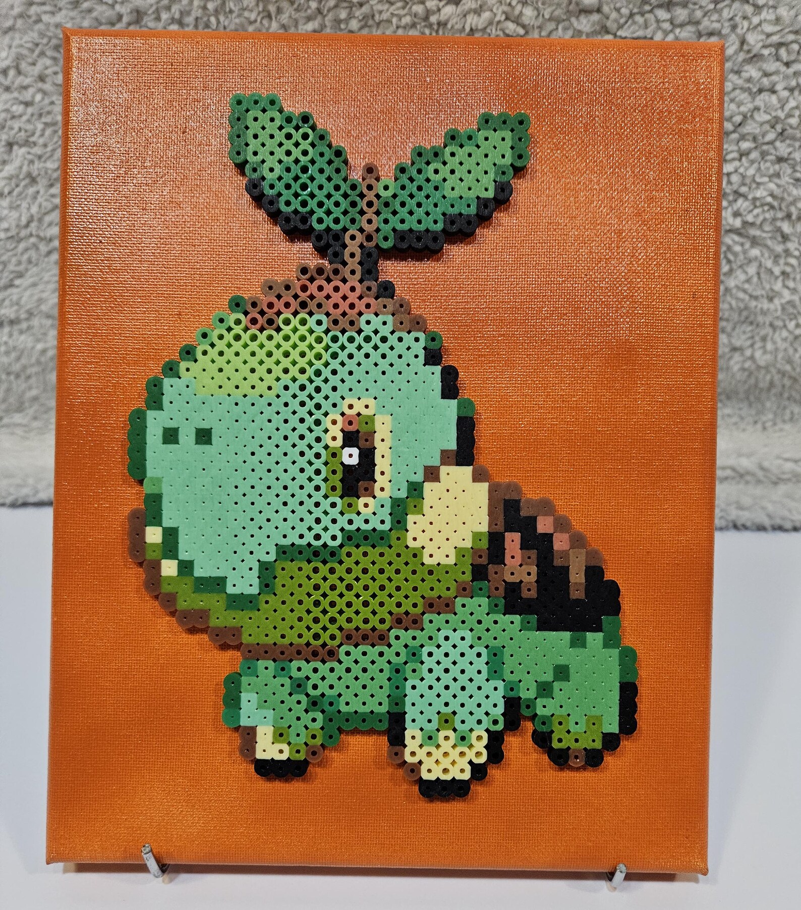 Turtwig Pokemon Perler Bead Canvas Art - Etsy