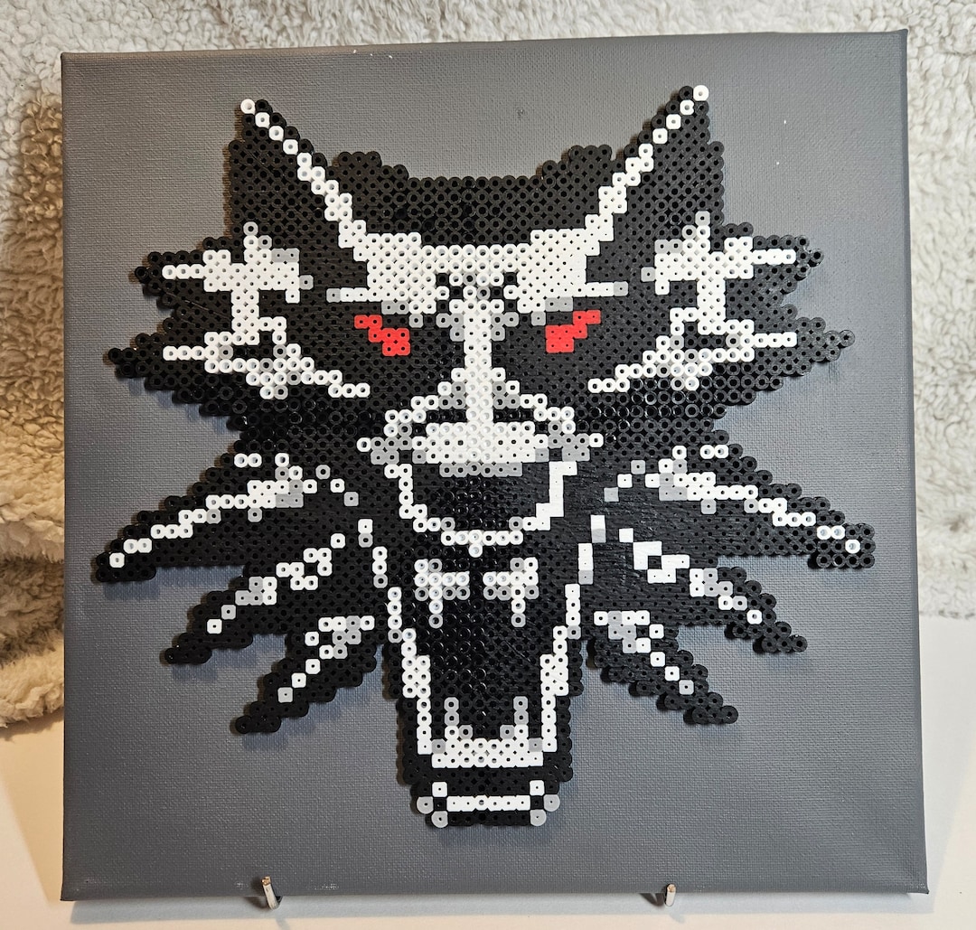 Witcher Medallion Perler Bead Canvas - Etsy