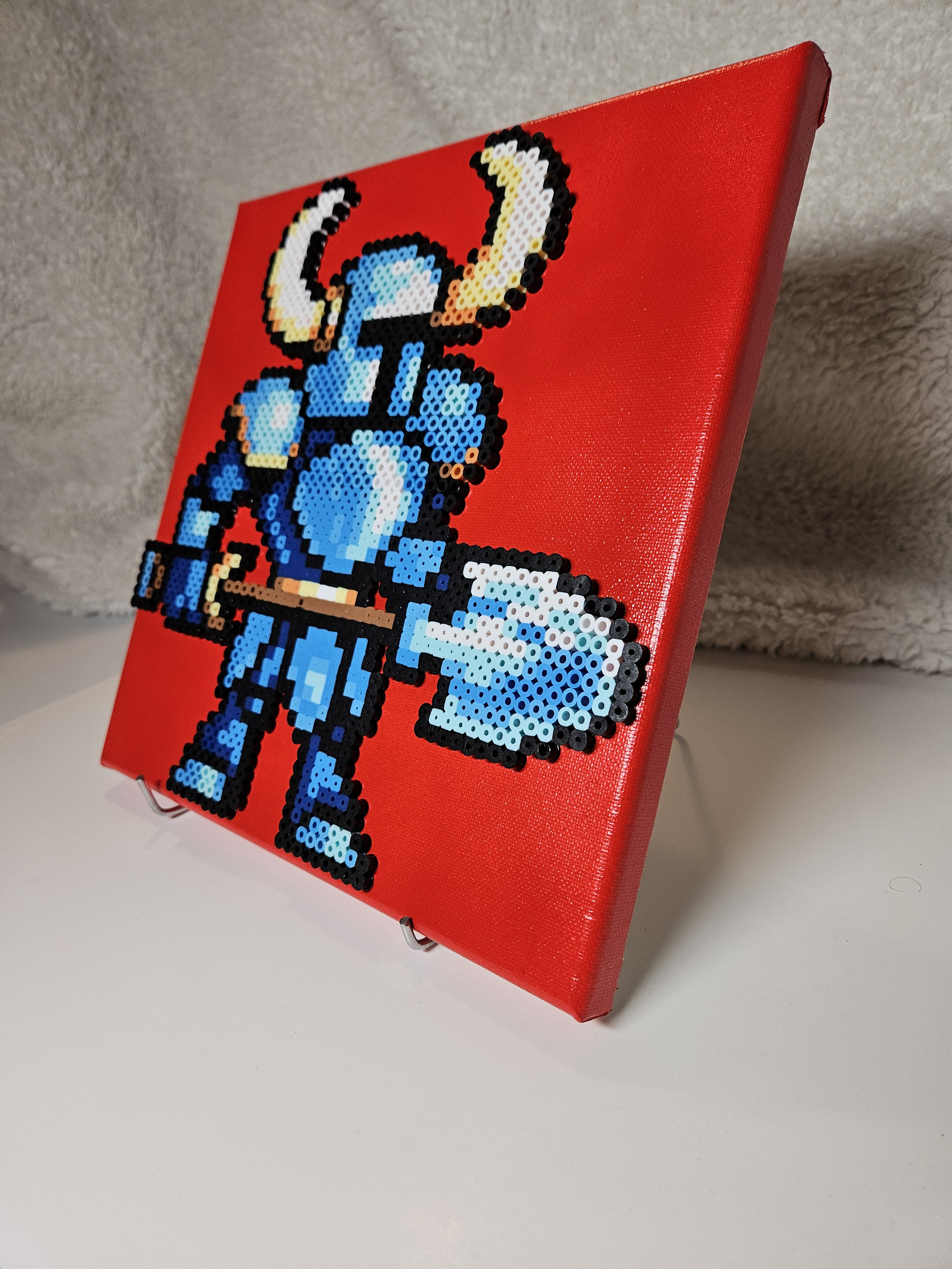Shovel Knight Perler Bead Canvas - Etsy