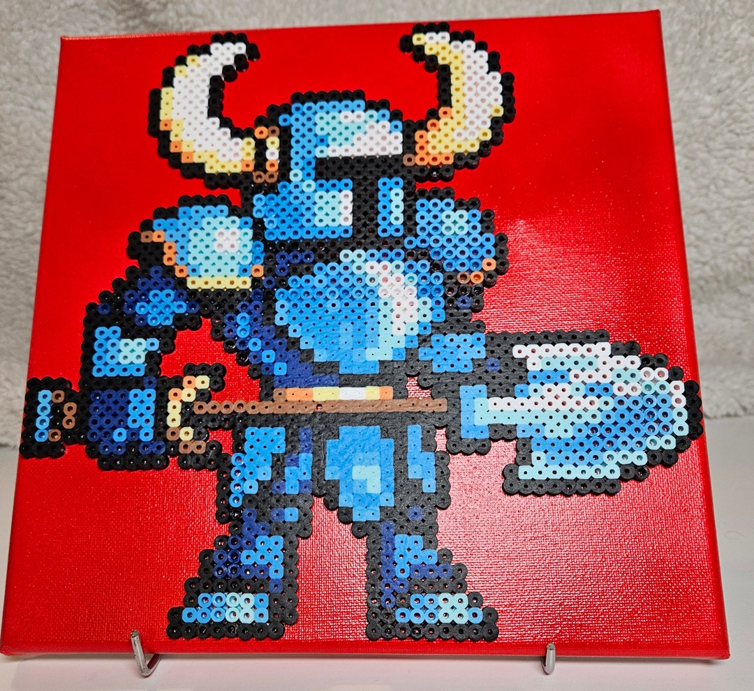 Shovel Knight Perler Bead Canvas - Etsy