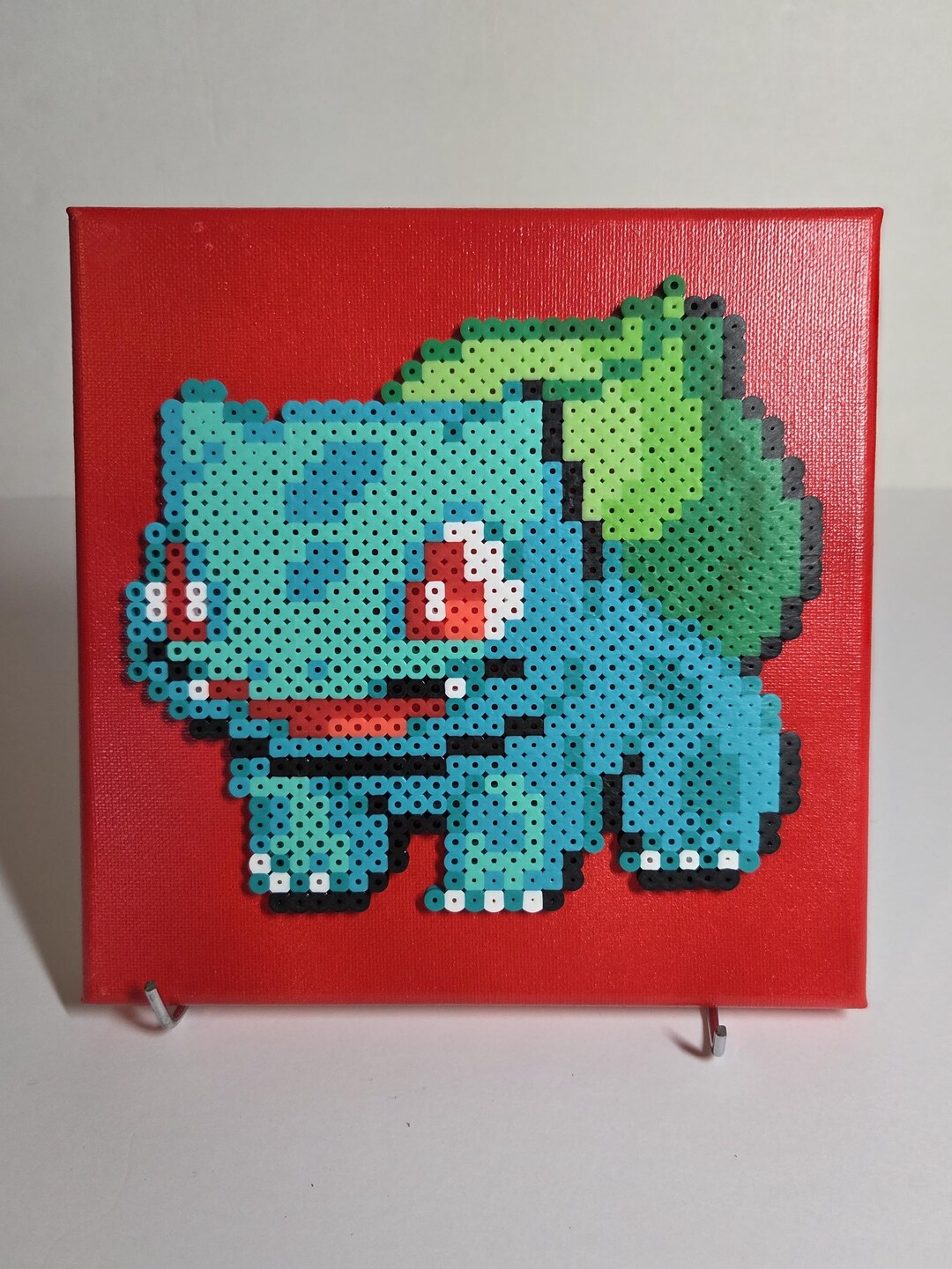 Bulbasaur Pokemon Perler Bead Canvas Art - Etsy
