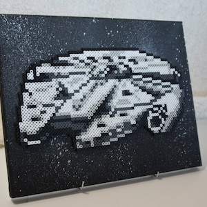 Millennium Falcon Perler Bead Canvas - Etsy UK