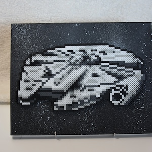 Millennium Falcon Perler Bead Canvas - Etsy UK