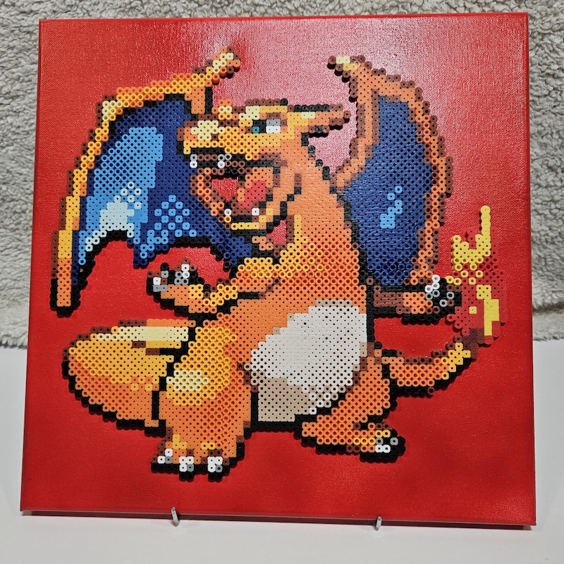 Perler Beads Charizard - Etsy