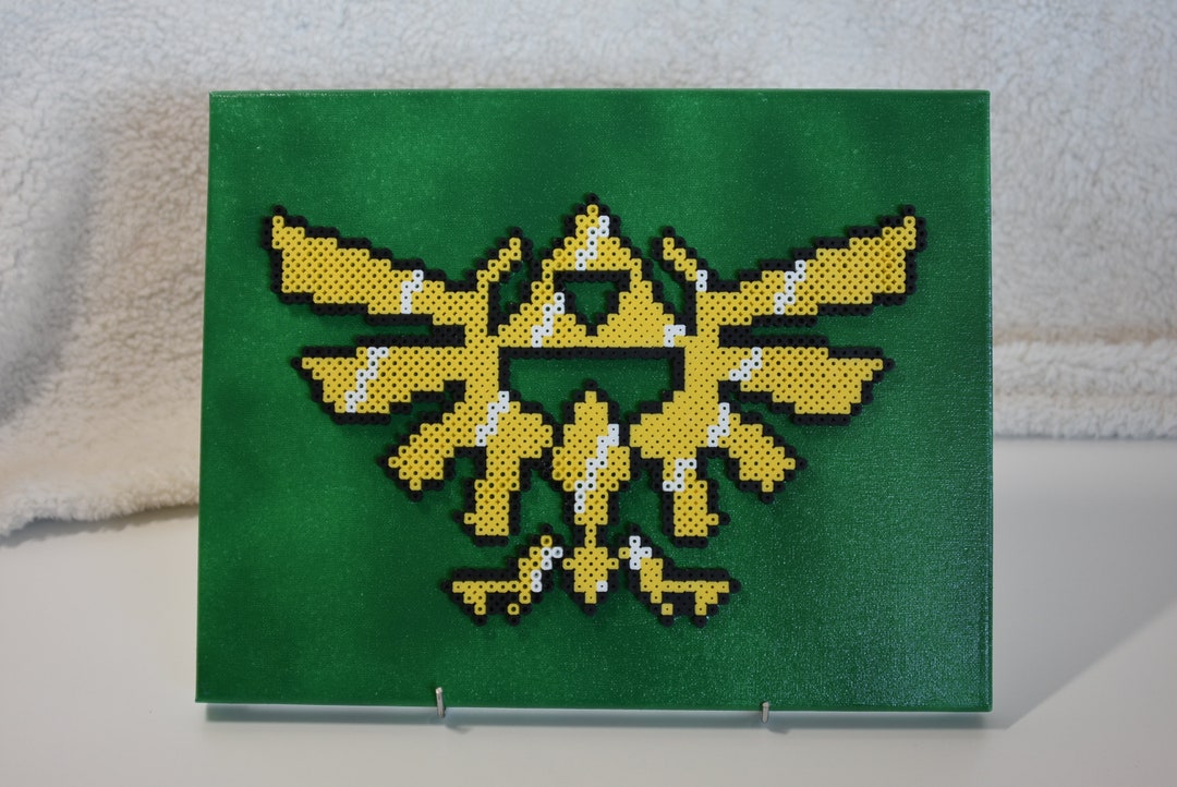 Hylian Crest Perler Bead Canvas - Etsy