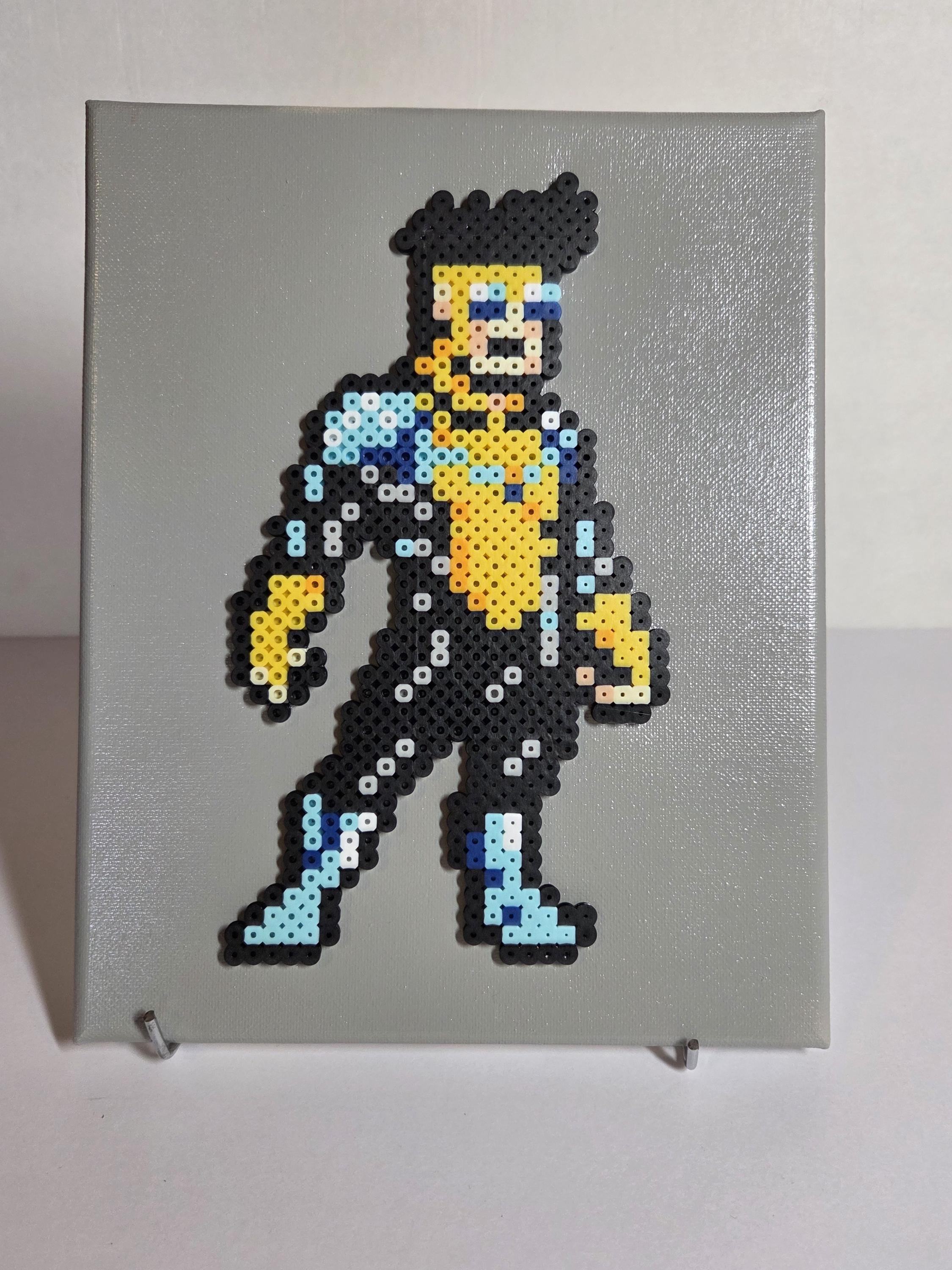 Invincible Perler Bead Canvas Art - Etsy