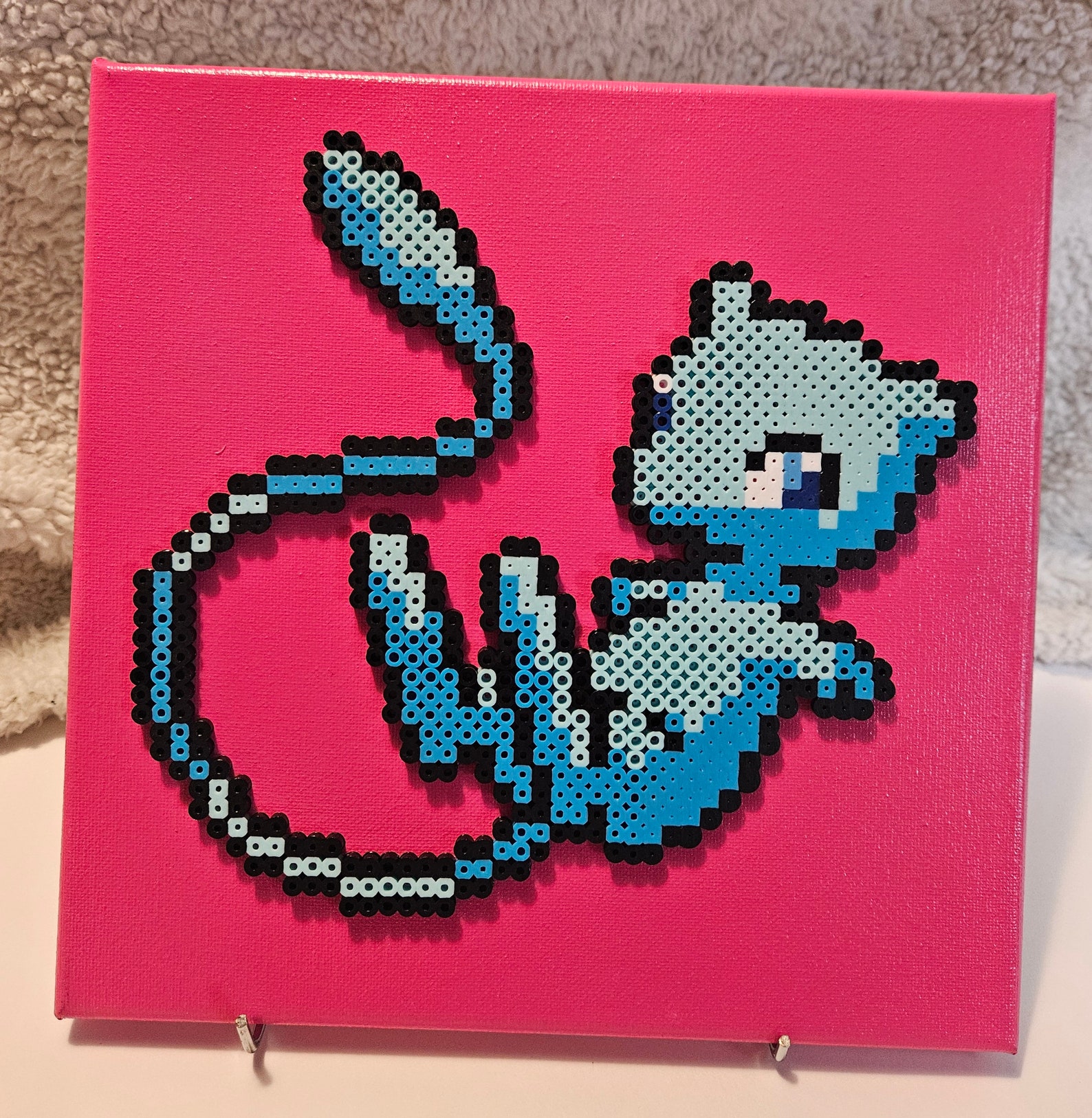 Shiny Mew Perler Bead Canvas - Etsy