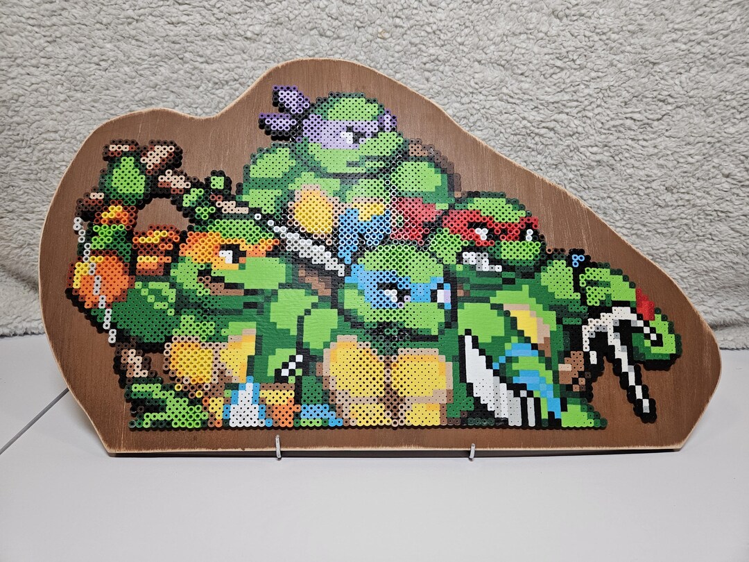 Teenage Mutant Ninja Turtle Perler Bead Board - Etsy