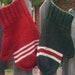 Oversized Knitted Christmas Mitten Pattern - Etsy