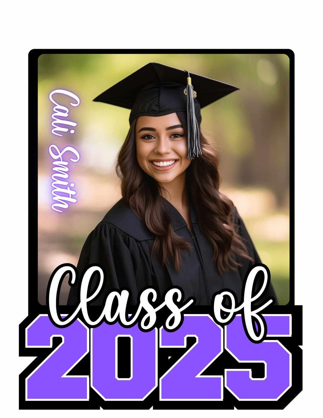 Custom Graduation Fans on Heavy Cardstock. Single-sided - Etsy