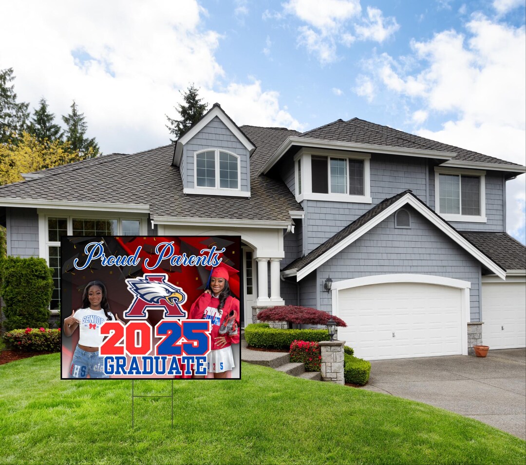 Custom Printable Yard Sign Designed for You to Print at Home; Printable ...